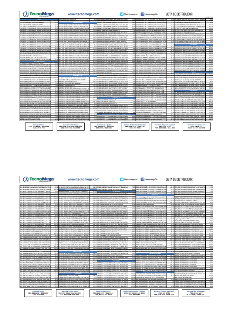 Lista Precios202305 | PDF | Solid State Drive | Computer Memory