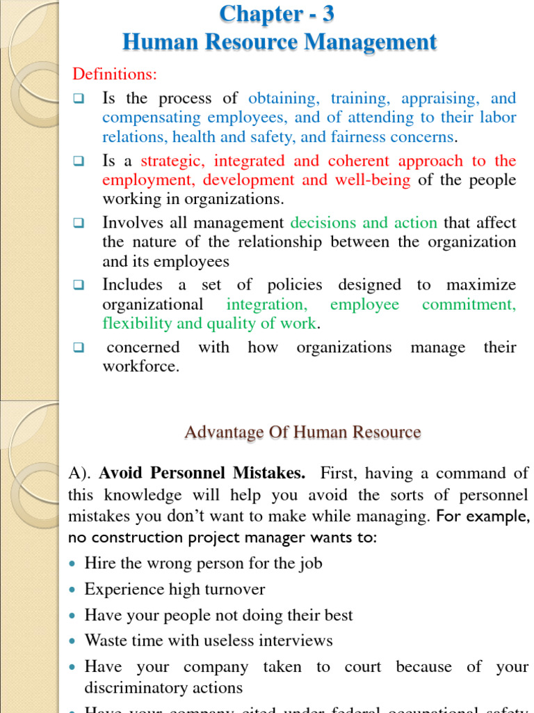 Human Resource Management Strategies | PDF | Strategic Management ...