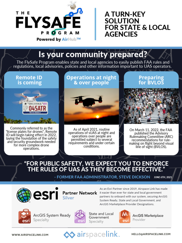 FlySafe Flyer | Download Free PDF | Unmanned Aerial Vehicle | Federal ...