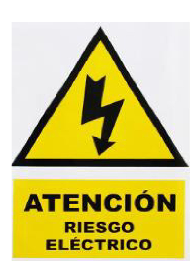 Señal Riesgo Electrico Pdf