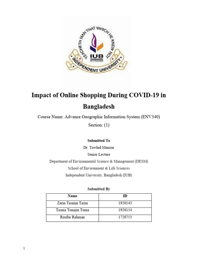 340 Final Report Updated | PDF | Geographic Data And Information