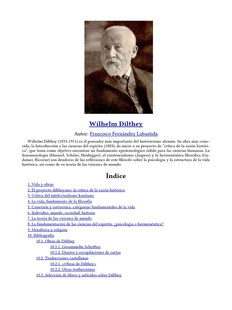 Wilhelm_Dilthey | PDF