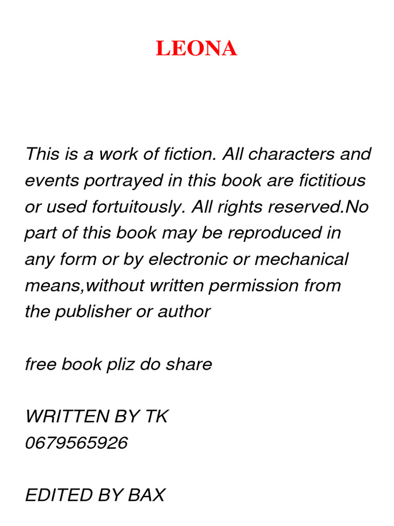 LEONA | PDF