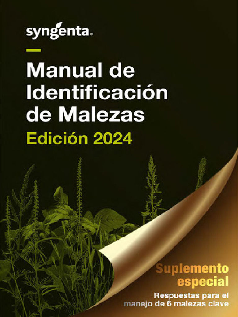 Syngenta Manual Malezas 2024 | Descargar gratis PDF | Herbicida | Maíz