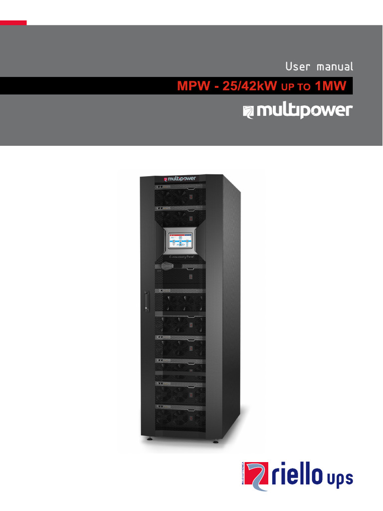 Riello Multipower - MPW - Series | Download Free PDF | Power Supply ...