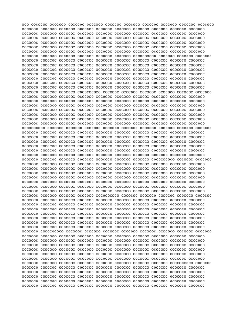 Repetitive Text Analysis | PDF