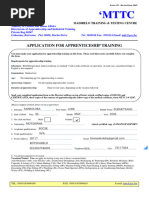 Trade Test C Application Form | PDF | Technology & Engineering