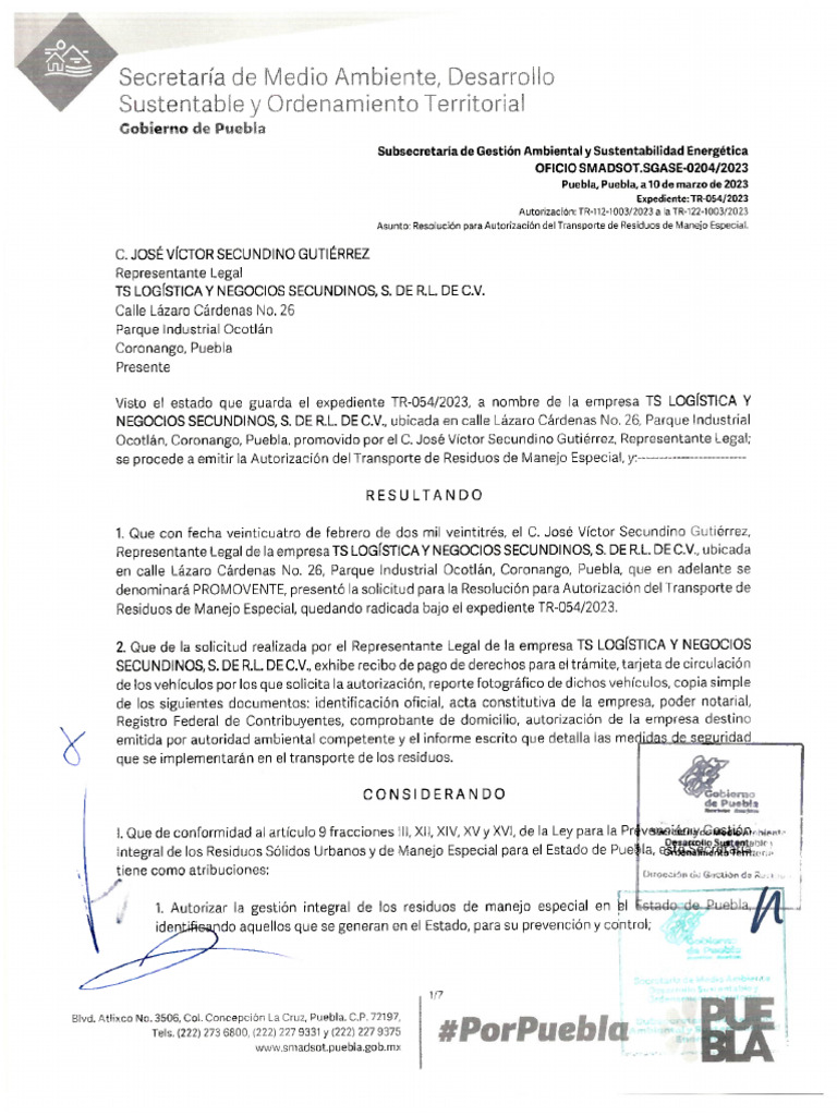 TR 054 2023 Secundino | PDF
