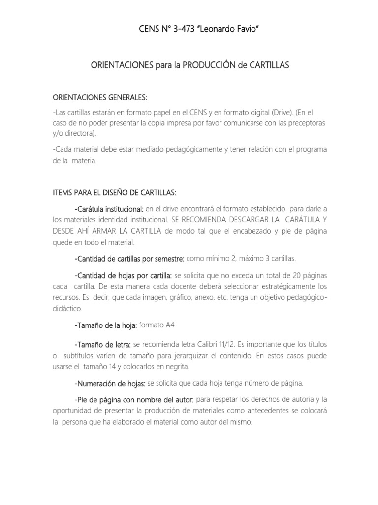 Para El DISEÑO de CARTILLAS | PDF | Evaluación | Aprendizaje