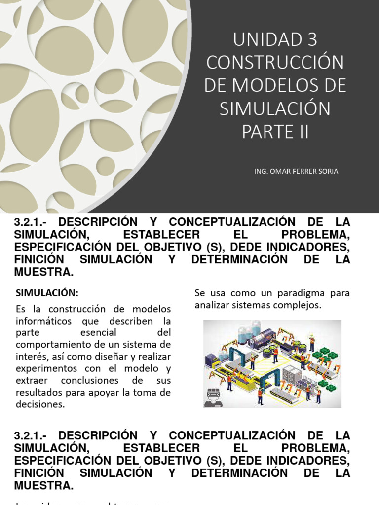 Construcción de Modelos de Simulación | PDF | Simulación | Muestreo ...