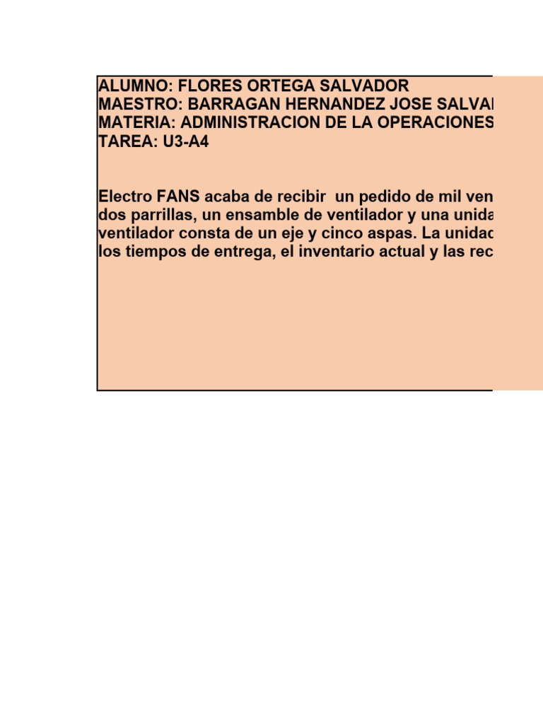 U3-A4 Sfo | PDF | Hogar, jardinería y bricolaje