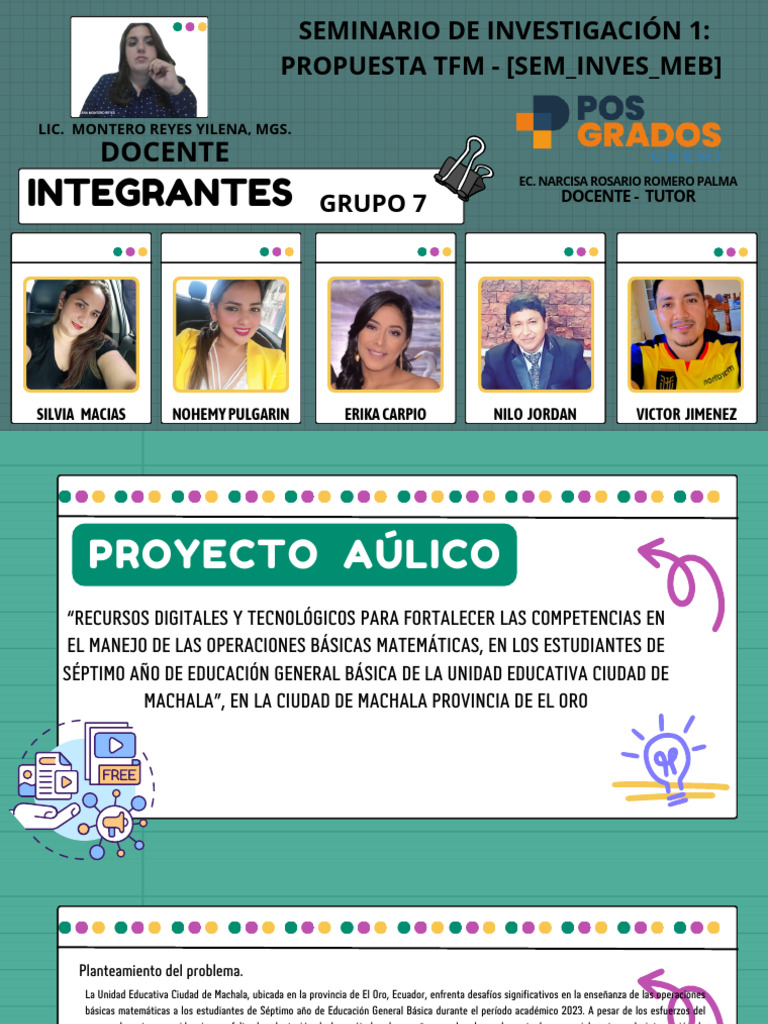 TM2 Trabajo Final | PDF | Enseñando | Aprendizaje