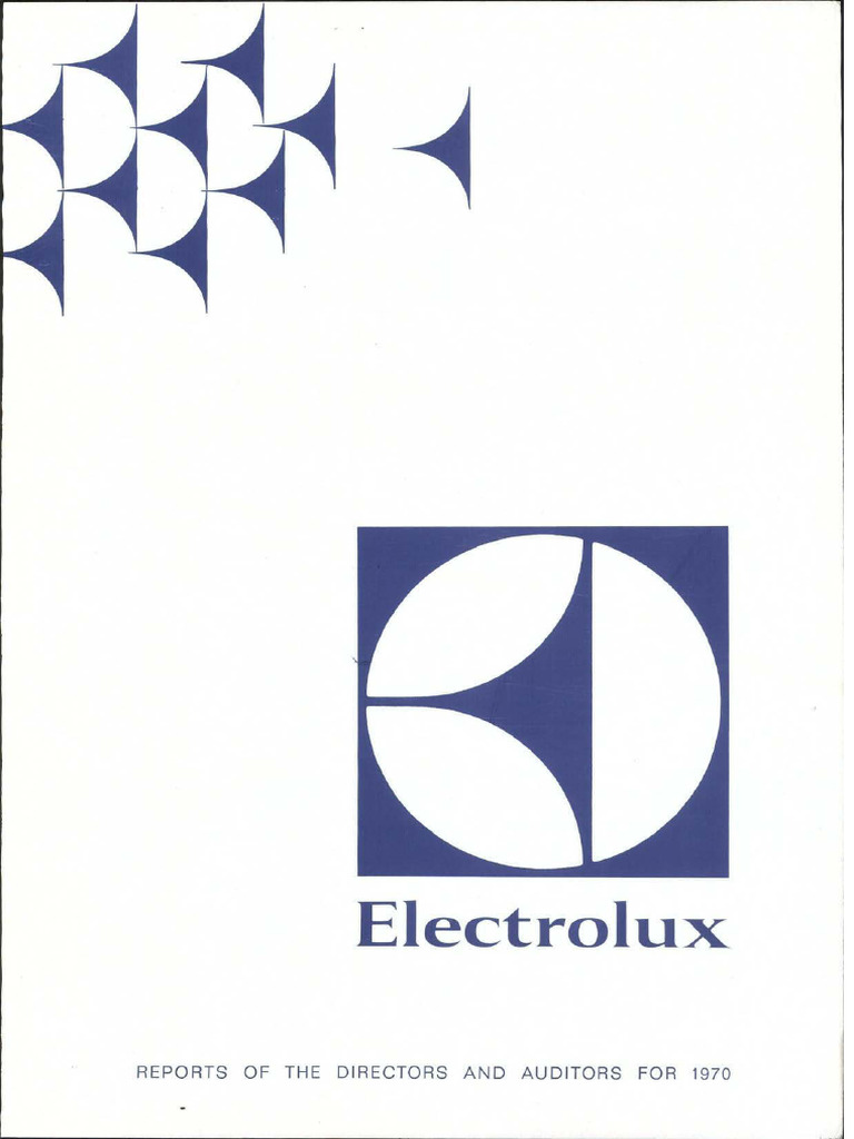 ELECTROLUX-ANNUAL-REPORT-1970-ENGLISH | PDF
