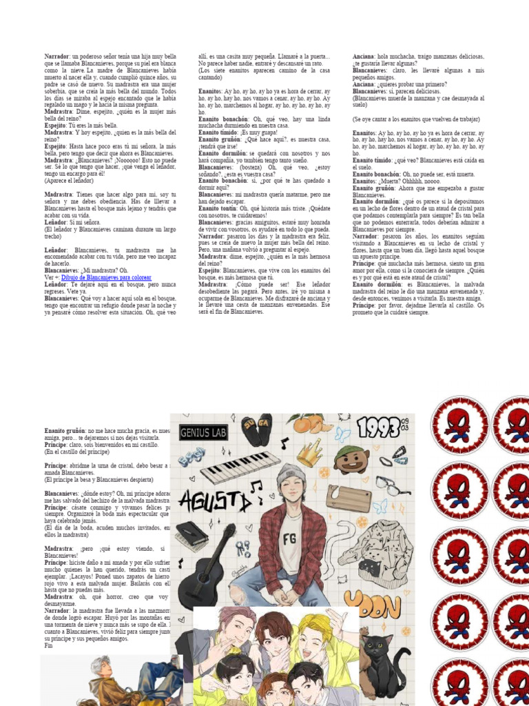 Narrador | PDF | Blanco como la nieve