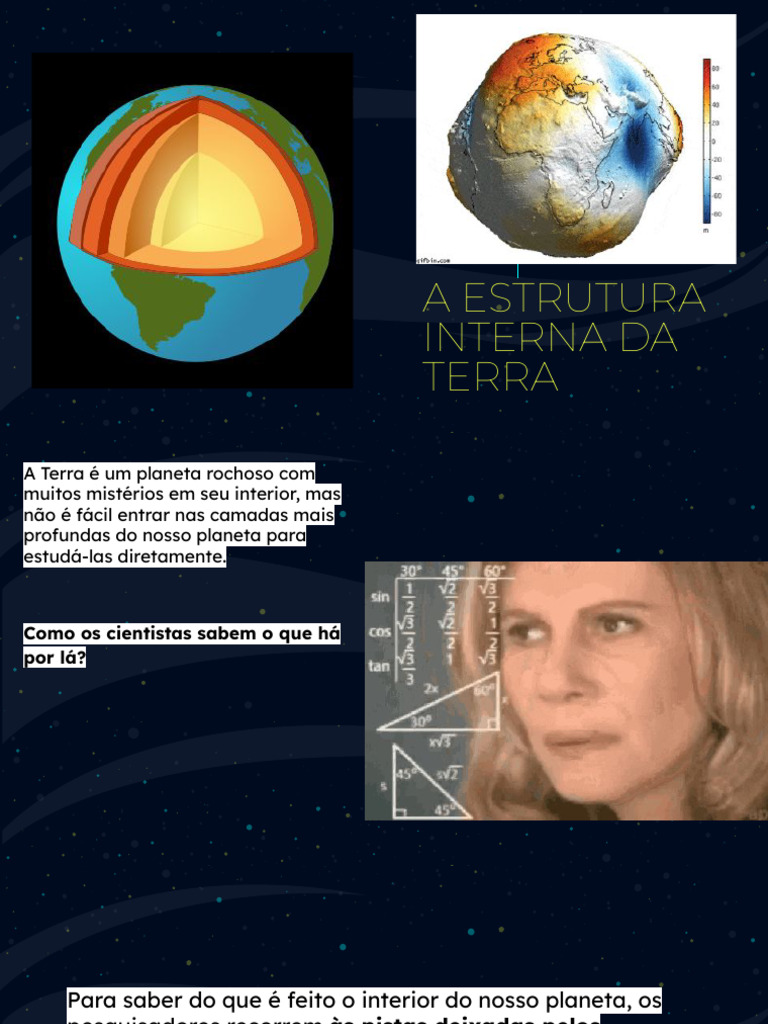 Estrutura Interna Da Terra | PDF | Terra | Placas tectônicas