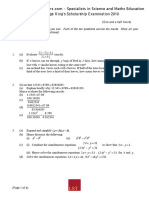 Problem Solving Exercises in MMW | PDF | Mathematical Concepts | Equations