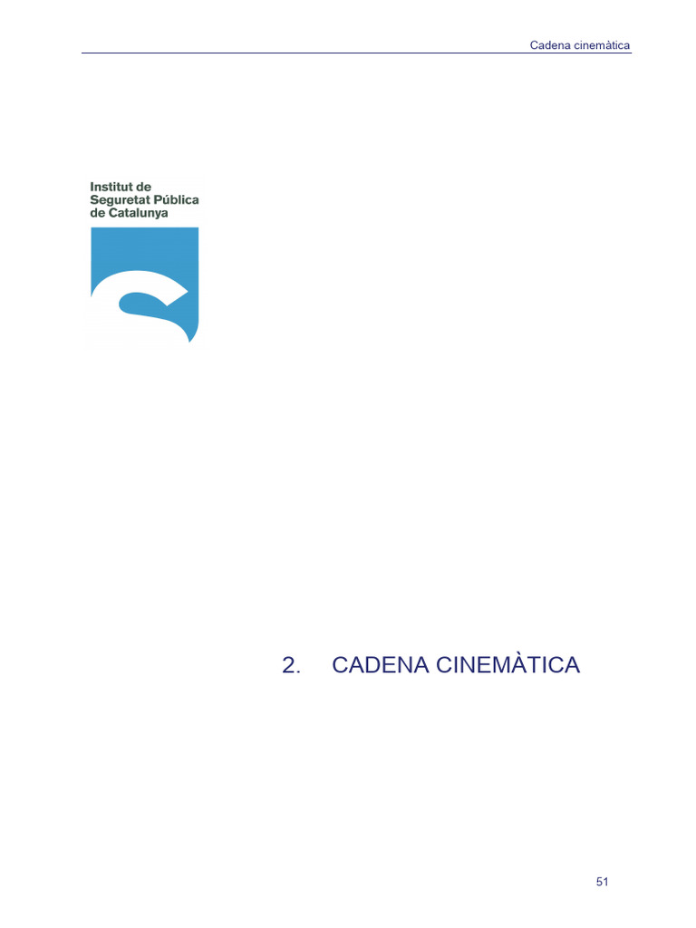 Cadena Cinemàtica !! | PDF