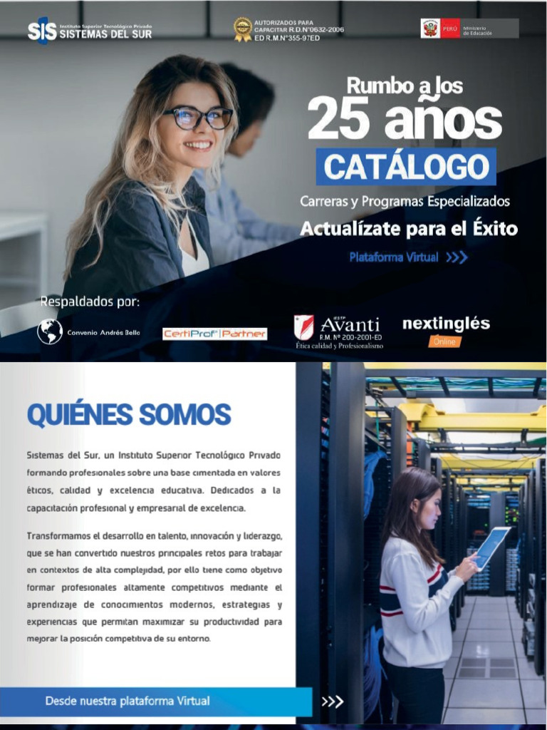 Catalogo Actualizado Sis PDF | PDF