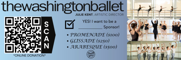 The Washington Ballet Reply Card Back | PDF