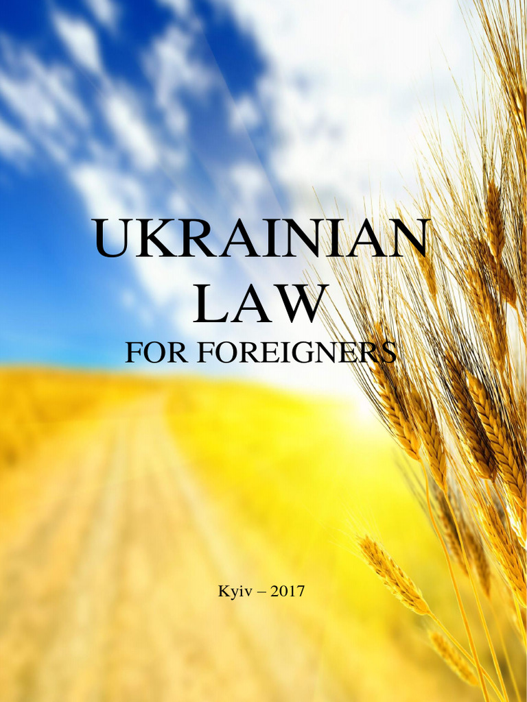 Ukrainian Law For Foreigners | PDF | Crimes | Crime & Violence