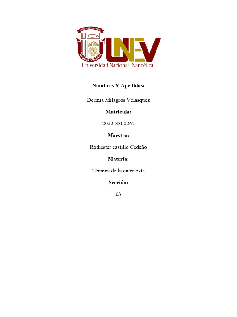 Técnicas de Entrevista: Guía Rápida | PDF