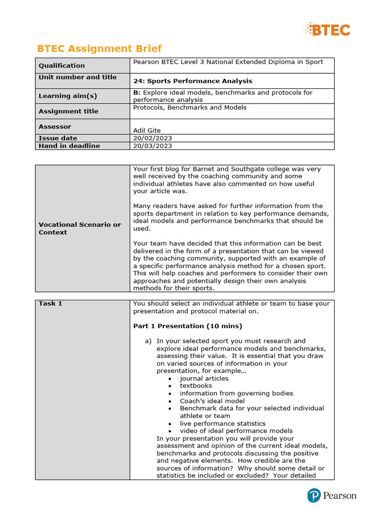 L3 Unit 24 Assignment 2 LA.B 22-23 | PDF | Statistics | Information