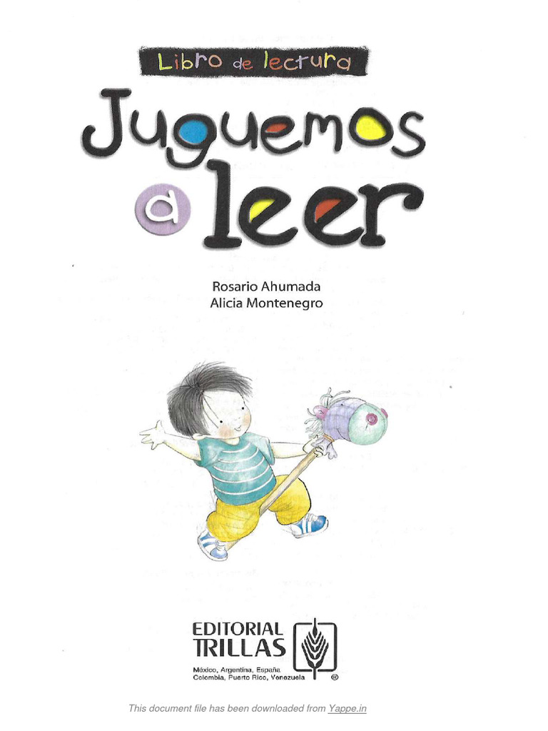 5 Libro Juguemos A Leer Libro Pdf