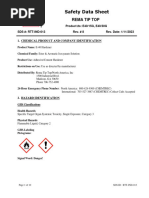 Msds Unitor | PDF | Dangerous Goods | Occupational Safety And Health