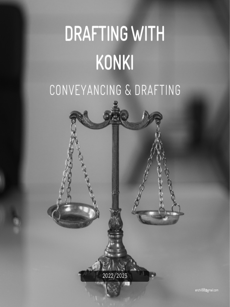 Drafting With Konki (Conveyancing) CHECKLISTS ONLY | PDF | Lease | Will ...