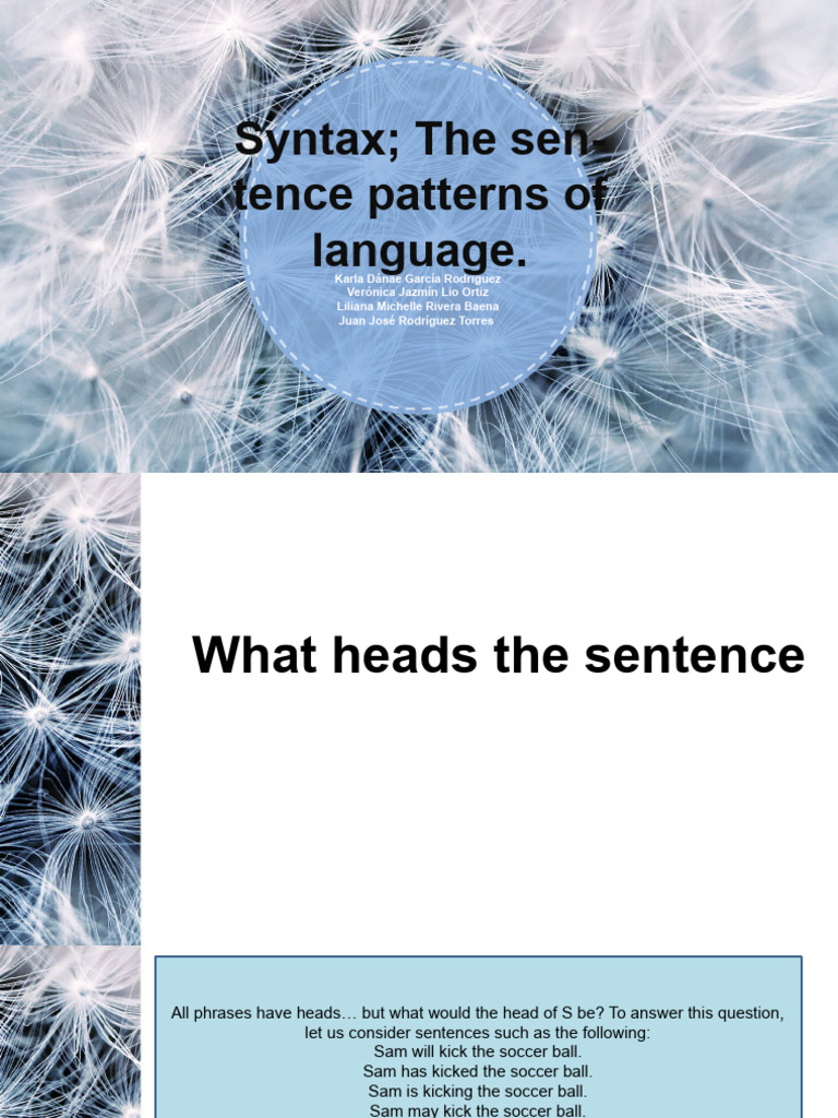 Linguistics, Syntax | PDF | Semantics | Linguistics