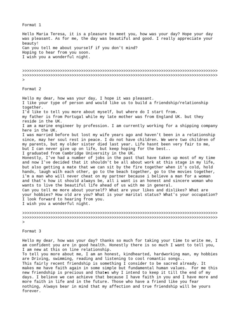 Isaac Format | PDF | Love