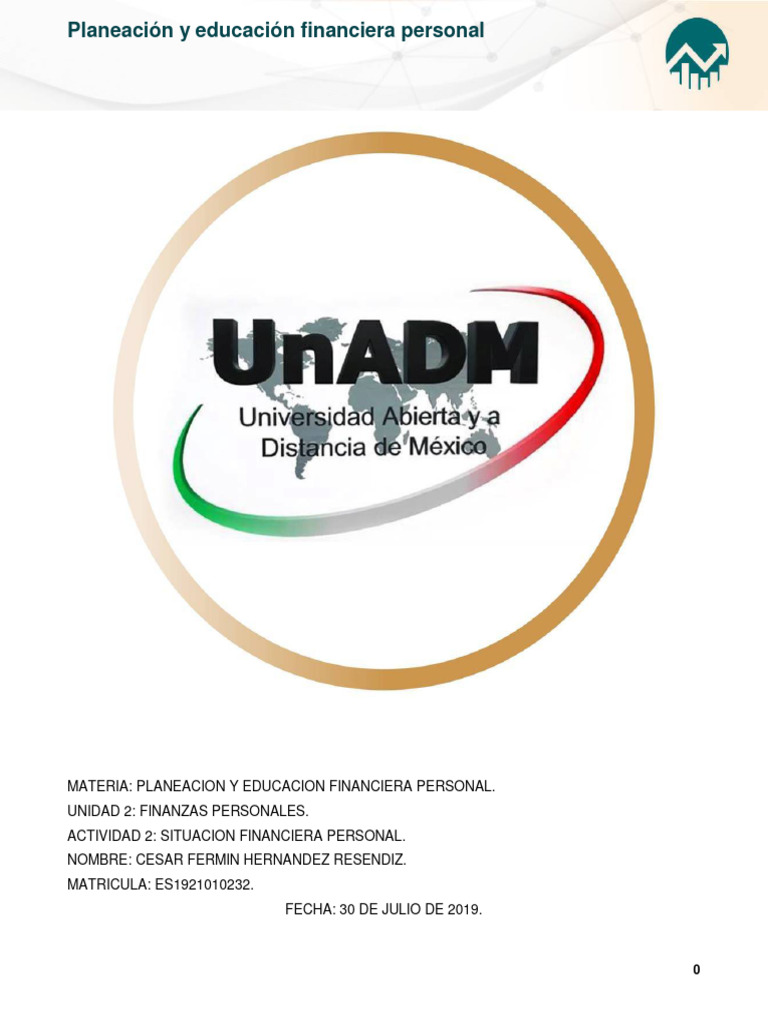 M1 U2 A2 CEHR Estadosfinancieros | PDF | Economias | Dinero