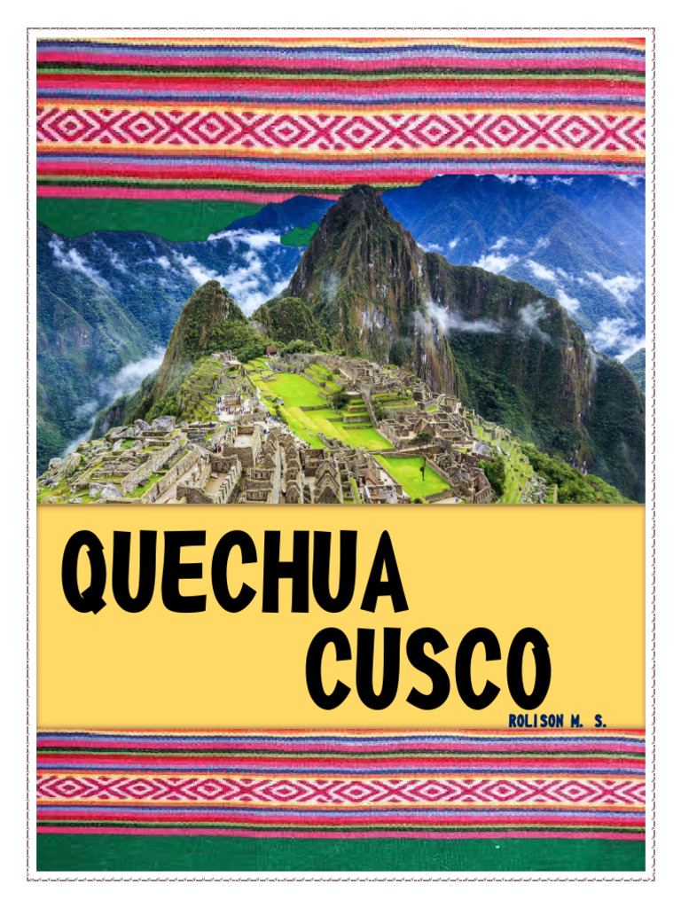 Libro Quechua Oficial | PDF | Fonema | Verbo