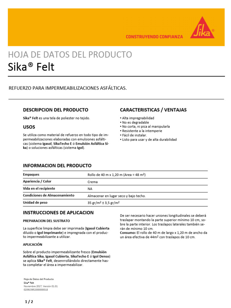 sika_felt | PDF