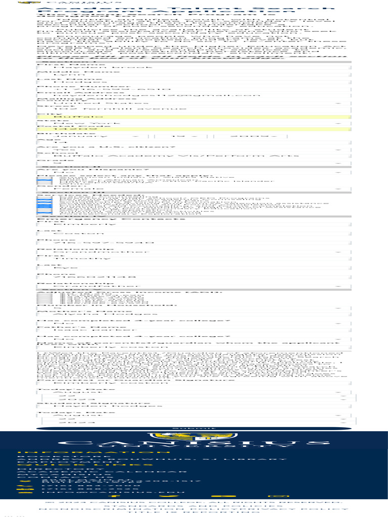 Academic Talent Search Program Application | PDF | Race And Ethnicity ...