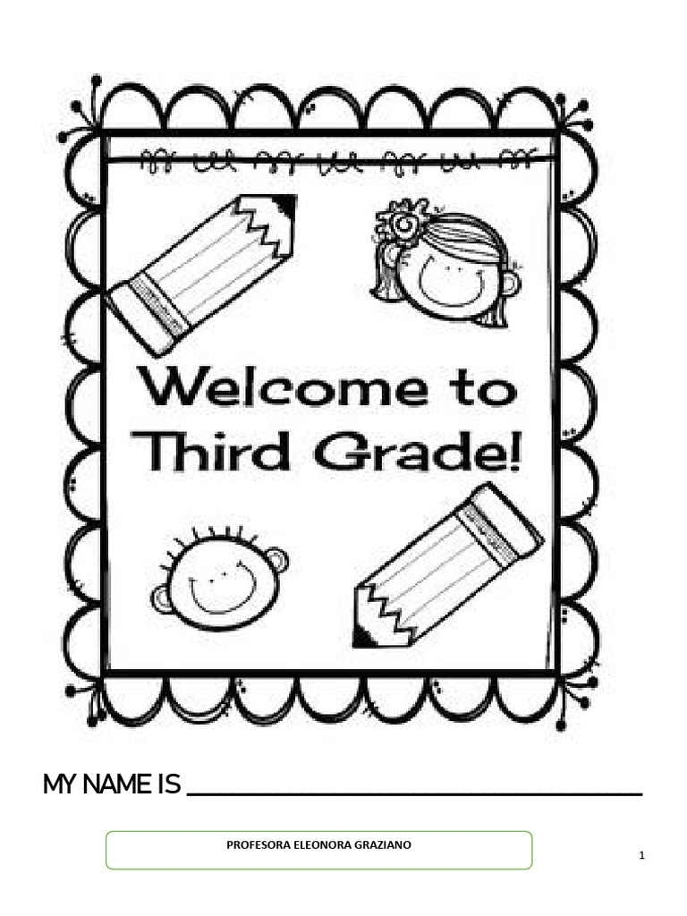 Cuadernillo Tercer Grado 2024 Pdf