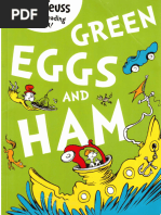Green Eggs and Ham by Dr. Seuss | PDF | Dr. Seuss | American Children's ...