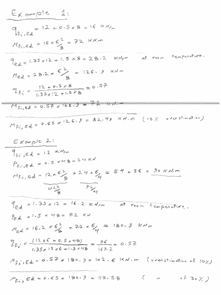 Fire Design Example | PDF