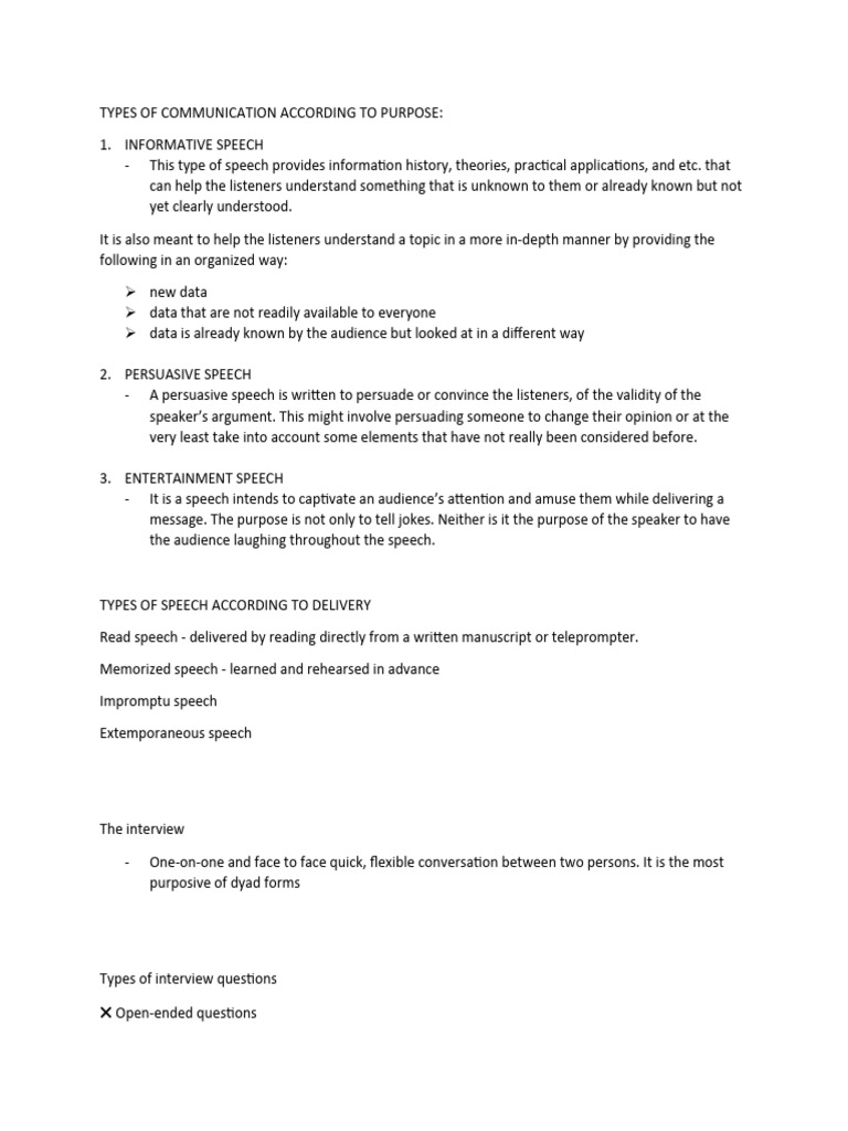 Types of Communication and Media Literacy | PDF | Literacy ...