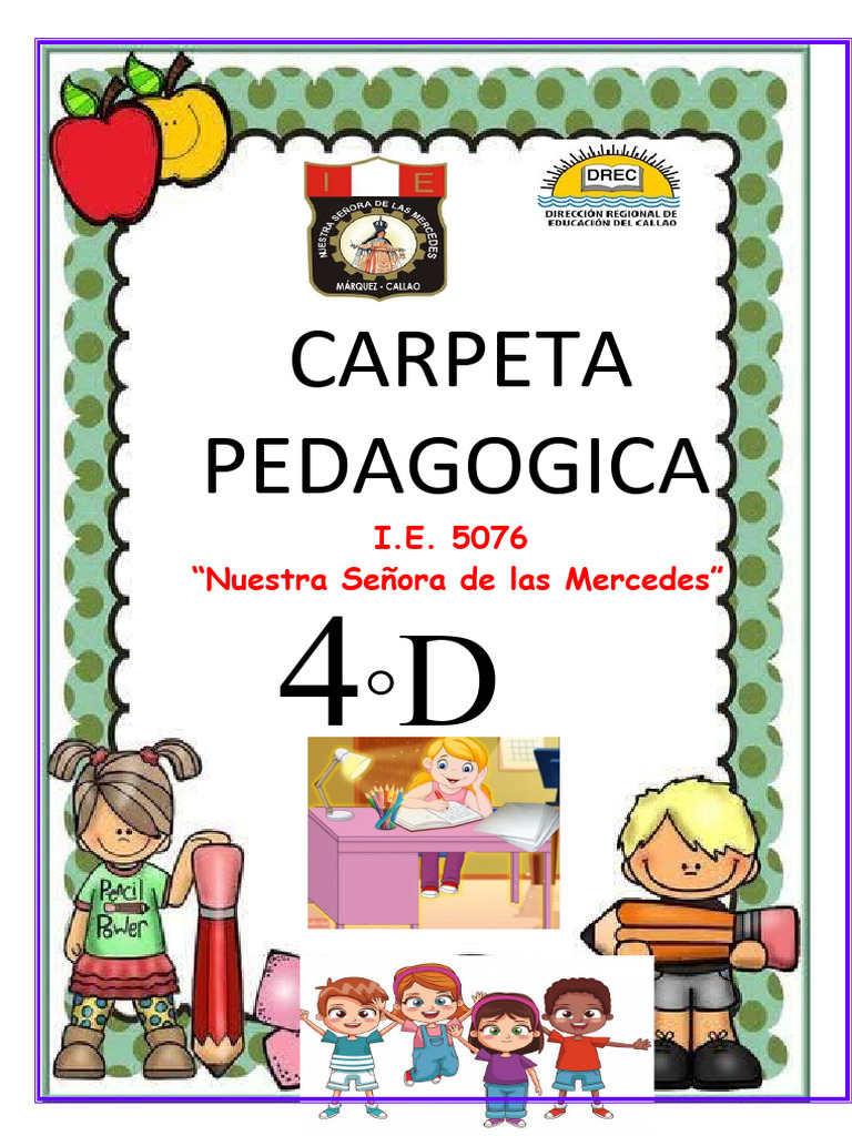 Carpeta Pedagogica 2024 | PDF | Salón de clases | Maestros