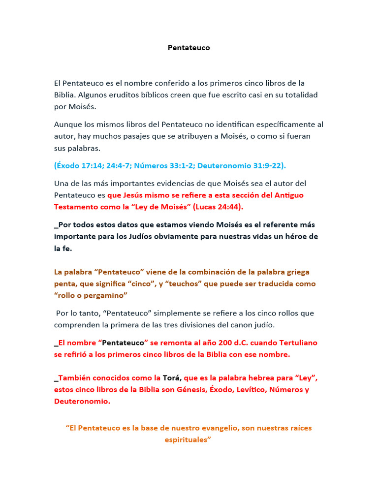 Genesis 2 | PDF | Tora | Abrahán