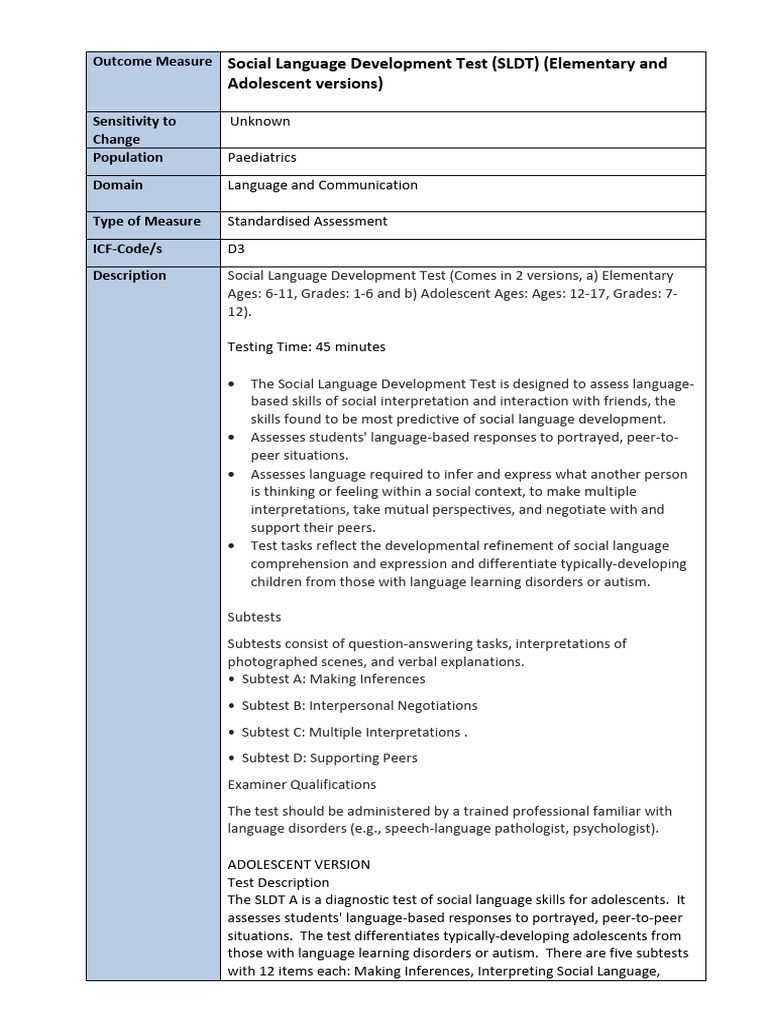 SLDT | PDF | Validity (Statistics) | F Test