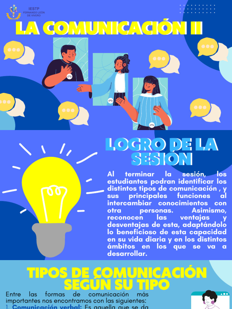 LA COMUNICACIÓN II | PDF | Comunicación | Cognición