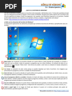 Partes de Windows: Guía Completa | PDF