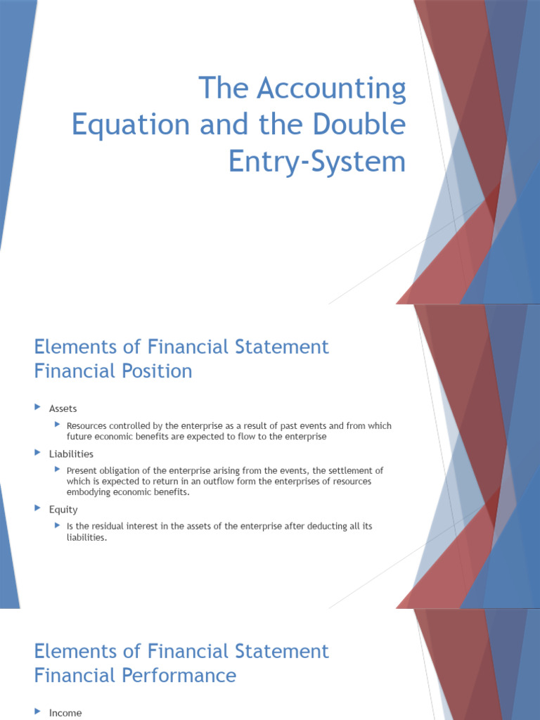 3 The Accounting Equation | PDF | Debits And Credits | Expense