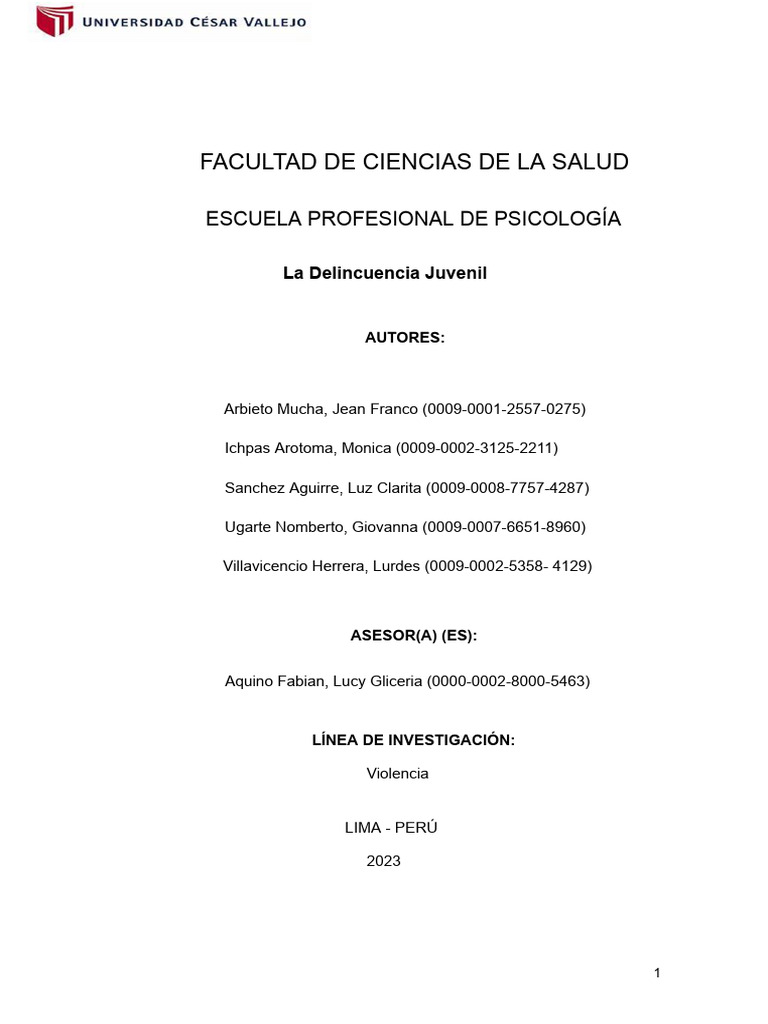 PSOCIAL Docx+ | PDF | La delincuencia juvenil | Comportamiento