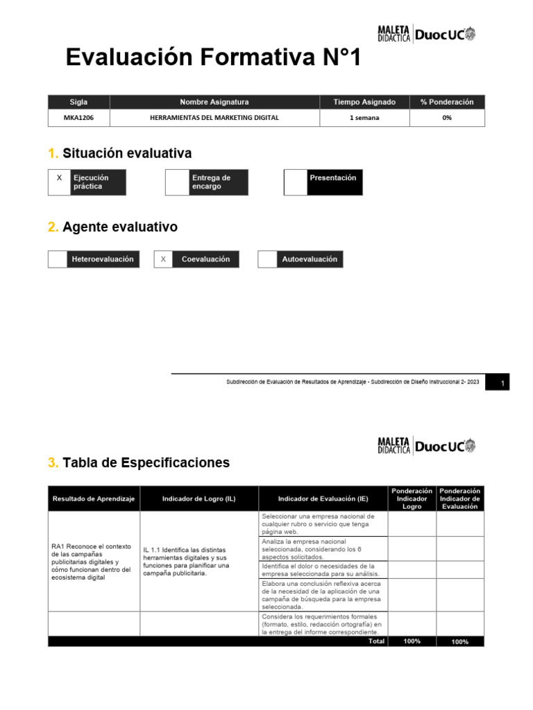 Evaluación Formativa | PDF | Evaluación | Aprendizaje