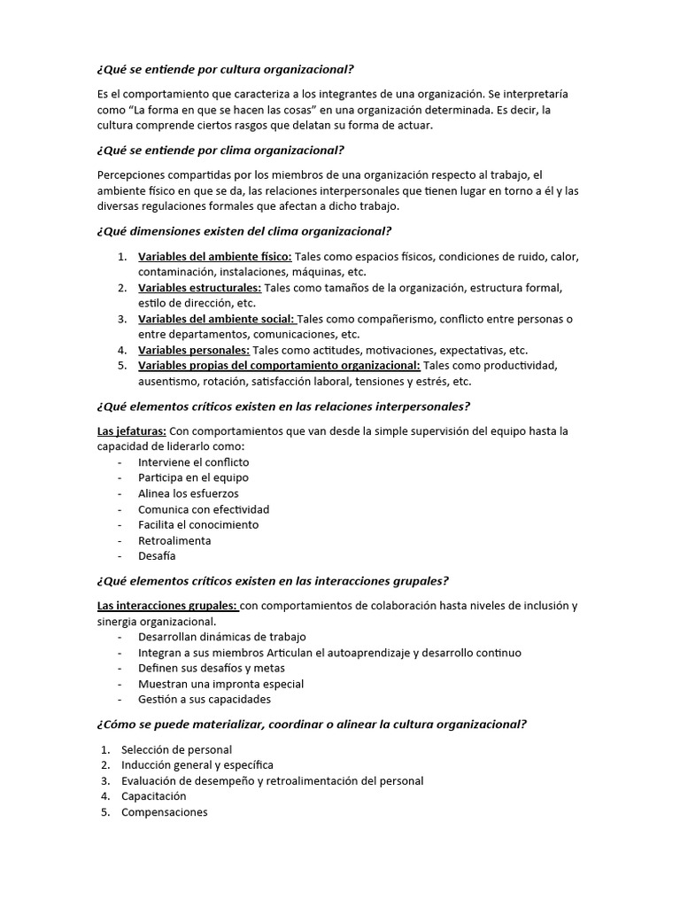 Gestion de Personas Examen 30 PR | PDF | Evaluación | Comportamiento