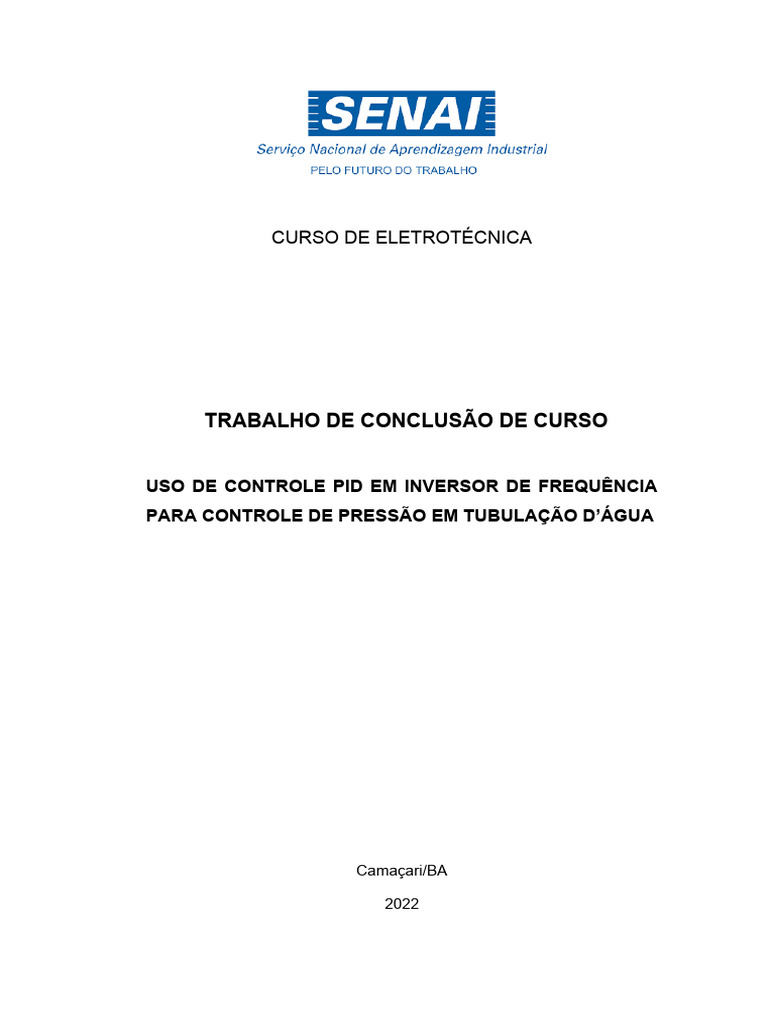 Capa TCC | PDF | Eletrônicos | Válvula