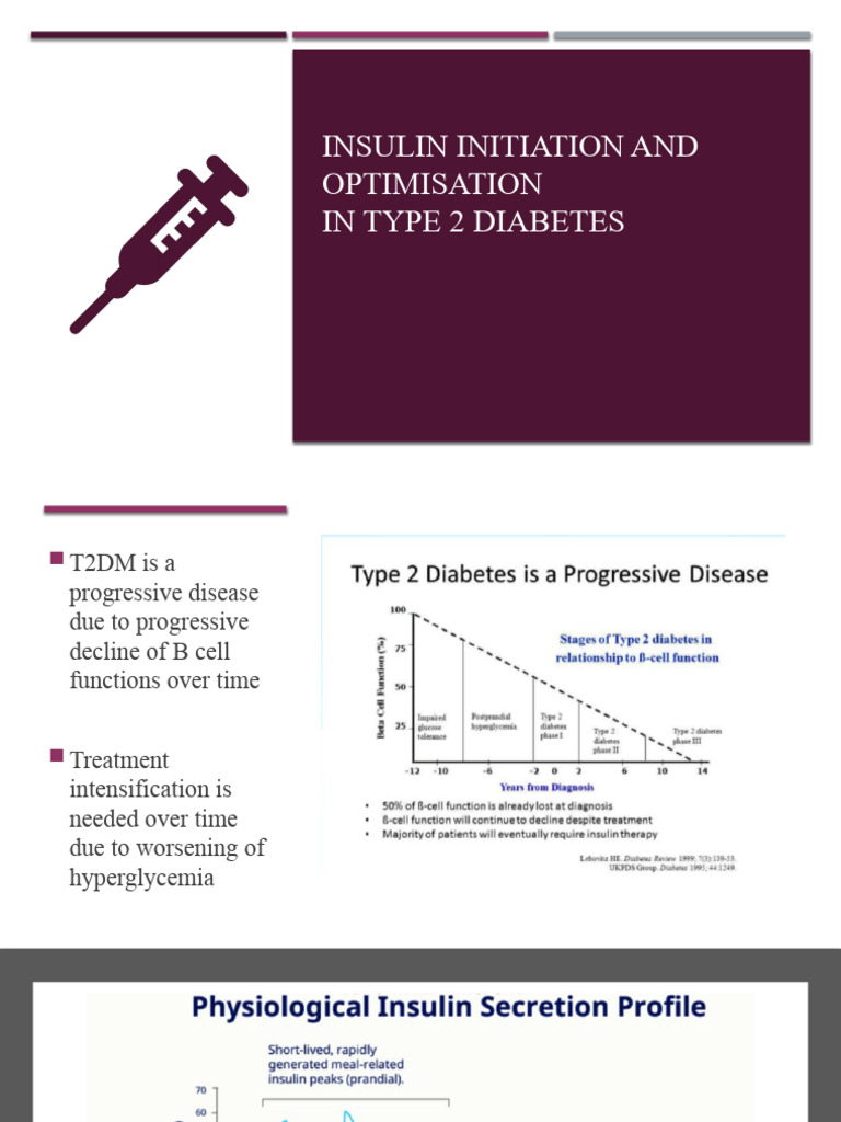 Insulin Initiation And Optimisation Pdf Endocrine Pancreas